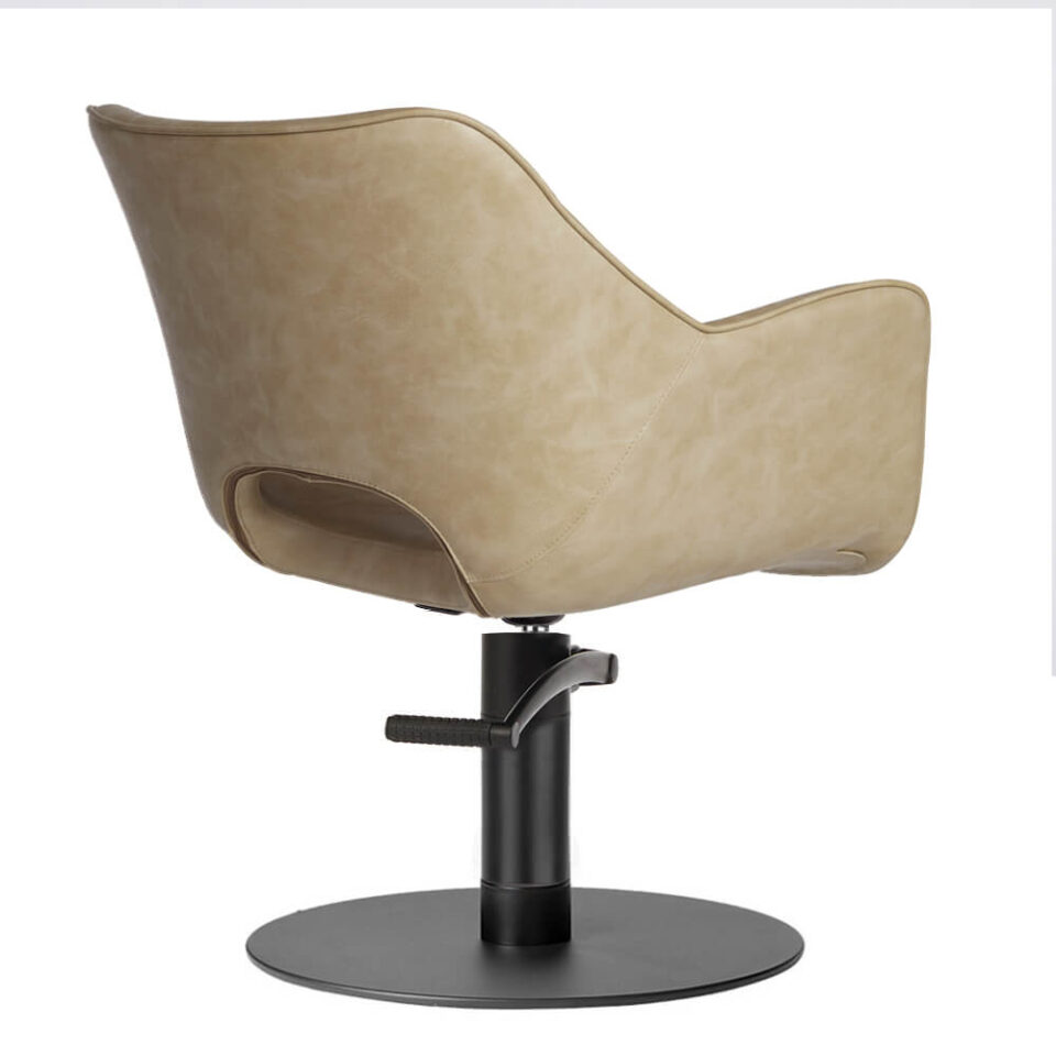 Chloe Sand Styling Chair | Comfortel Salon Furniture UK