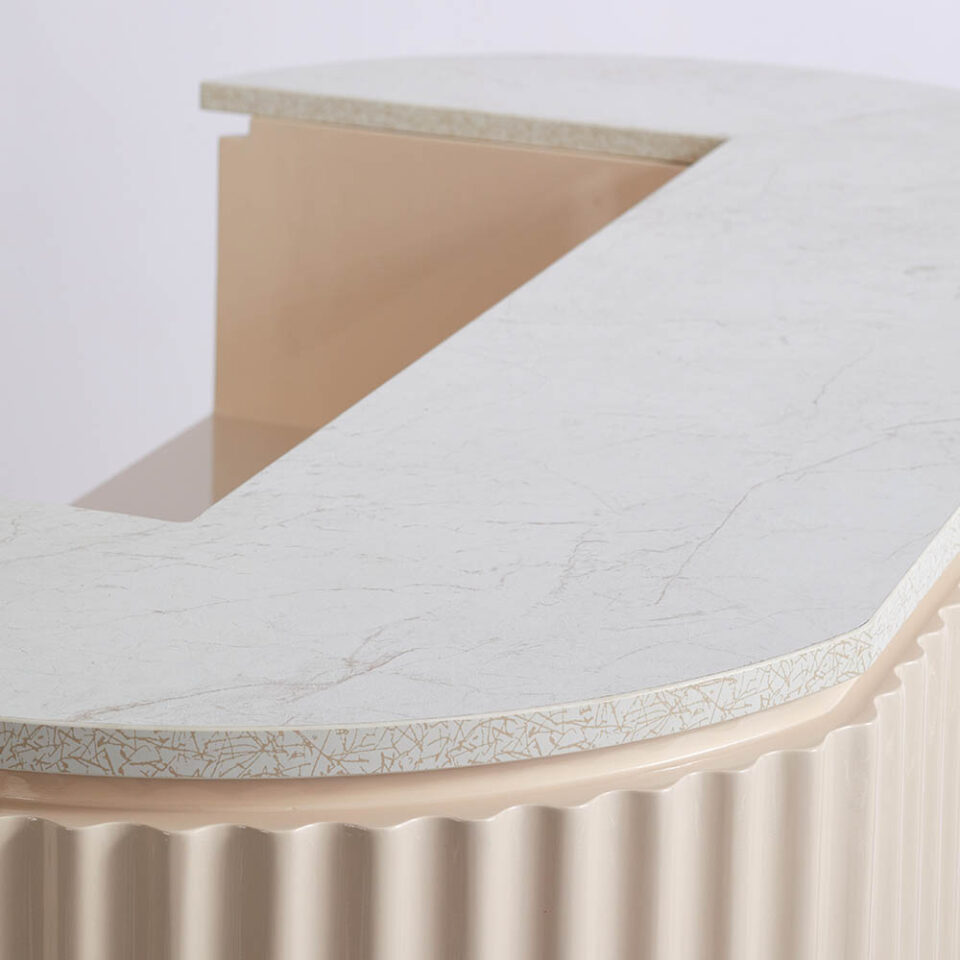 Martini Reception Desk | Comfortel Salon Furniture UK