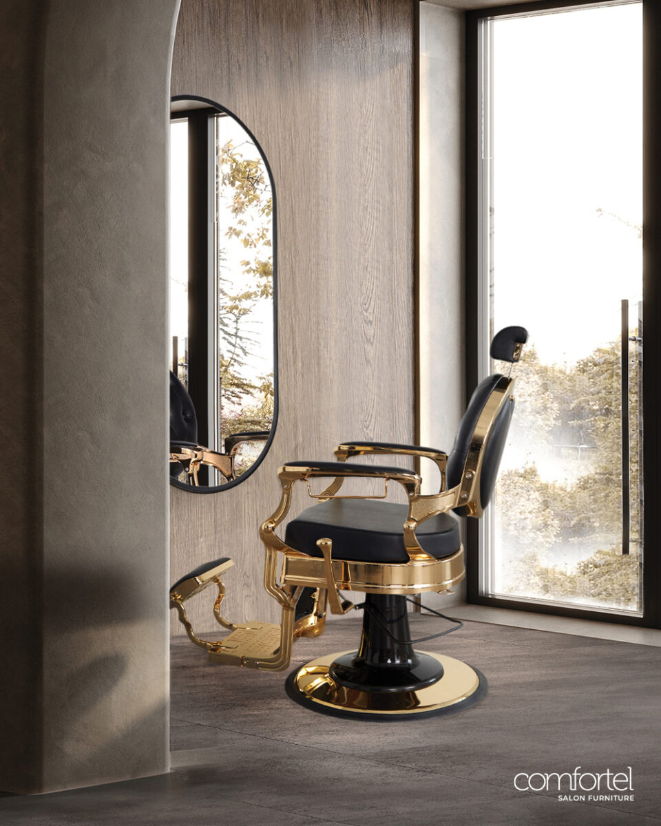 Cool & Grounded | Textures | Salon Interior Design Inspo by Comfortel UK